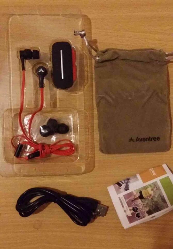 Review / Test: Bluetooth Avantree Clipper black -red stereo listeners